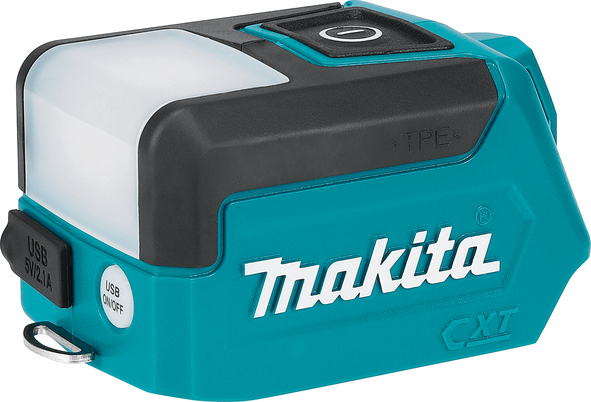MAKITA ML107 Akumulatorska LED svetilka in USB polnilnik 12 V CXT | Masinca.si