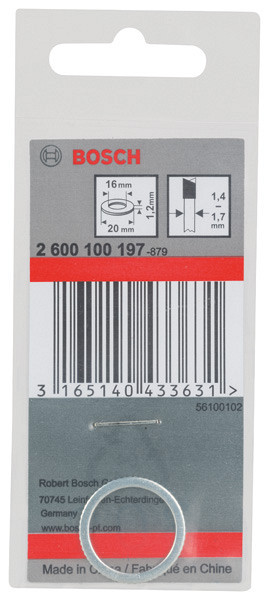 Reducirni obroč za liste za krožno žago PRO, 20 x 1,2 x 16 mm | Masinca.si